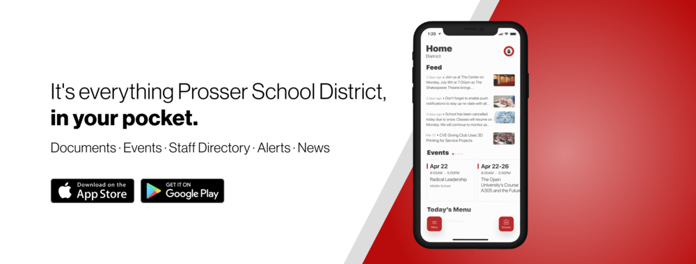 Download the Prosser School District App | Prosser School District