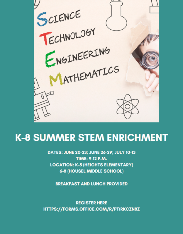 K-8 STEM Summer Enrichment! | Prosser School District